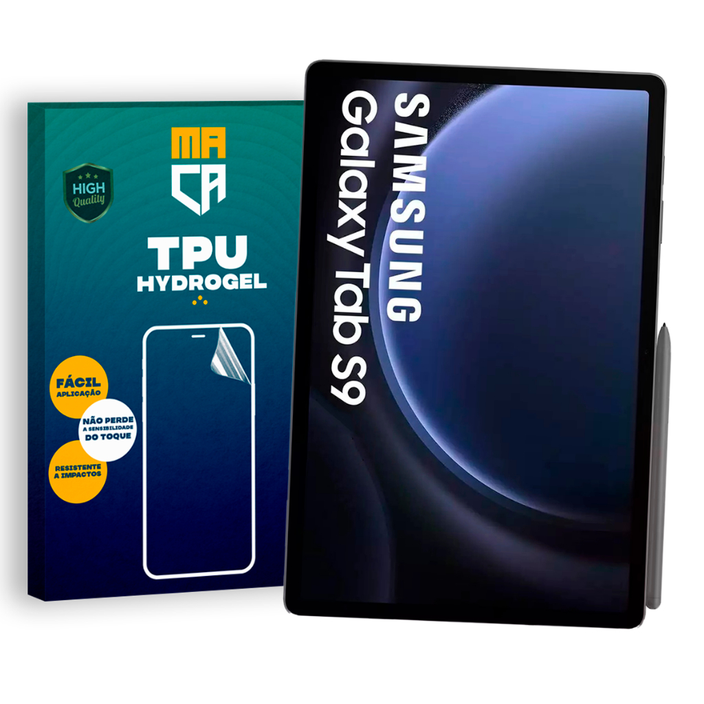 Película Galaxy Tab S9 S9+ S9 FE S9 Fe+ Hidrogel Fosca Imita Papel Tipo Paperlike | Shopee Brasil