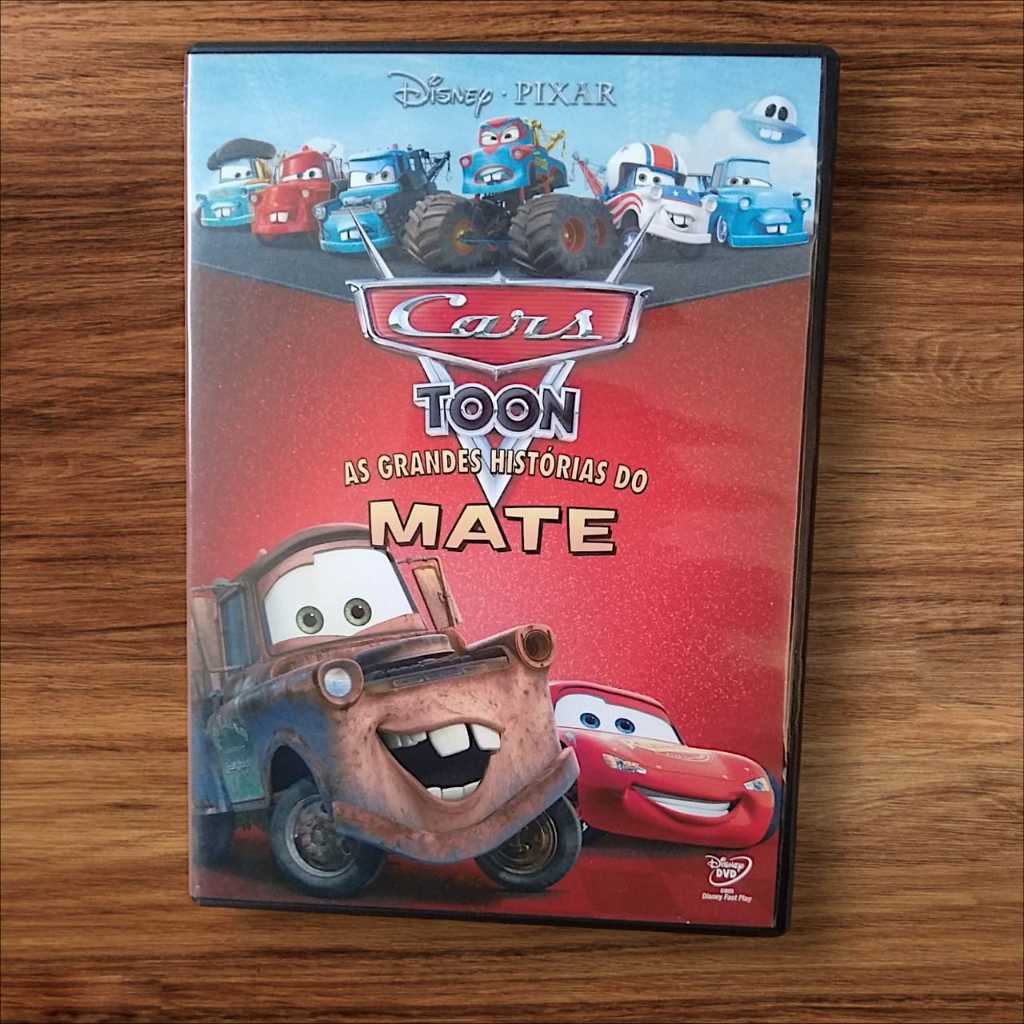 DVD Original Cars Toon: As Grandes Histórias Do Mate | Shopee Brasil