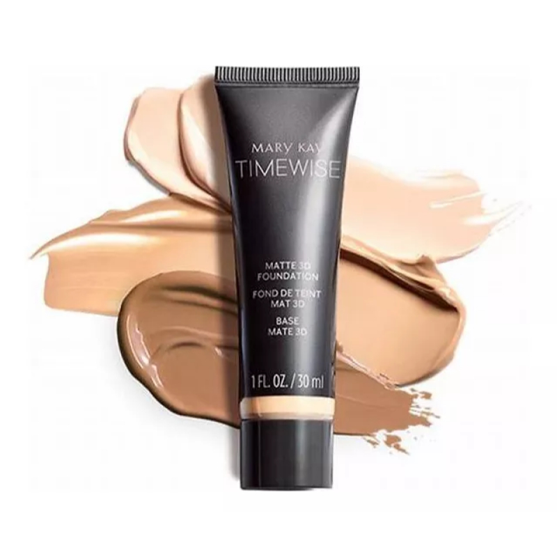 Maquiagem Base Liquida Matte Timewise 3D Mary Kay Original | Shopee Brasil