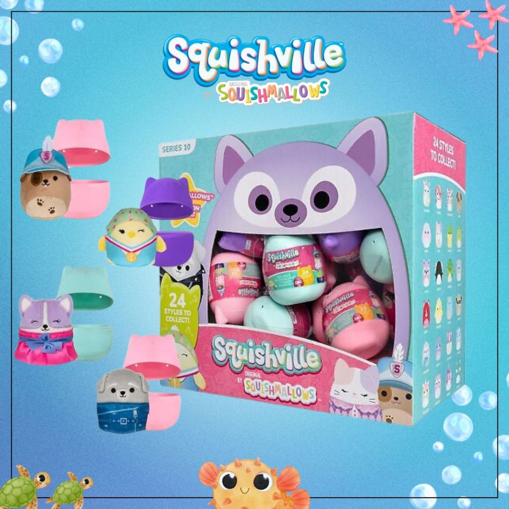 Mini Squishmallows Surpresa - Squishville Série 10 | Shopee Brasil