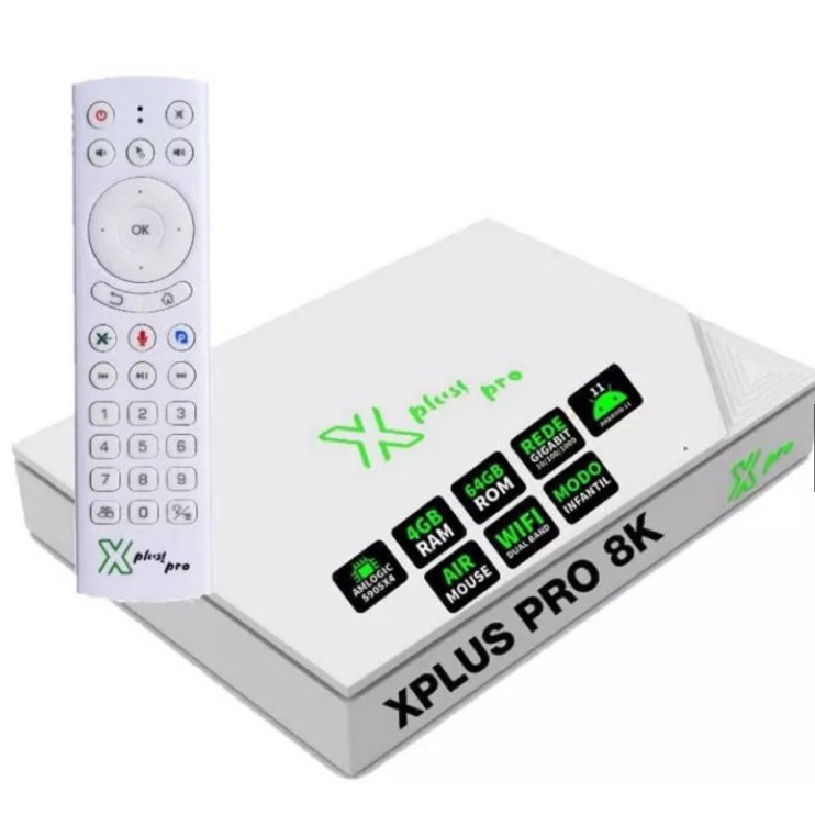 Aparelho X Plus Pro 8K - Escorrega o Preço