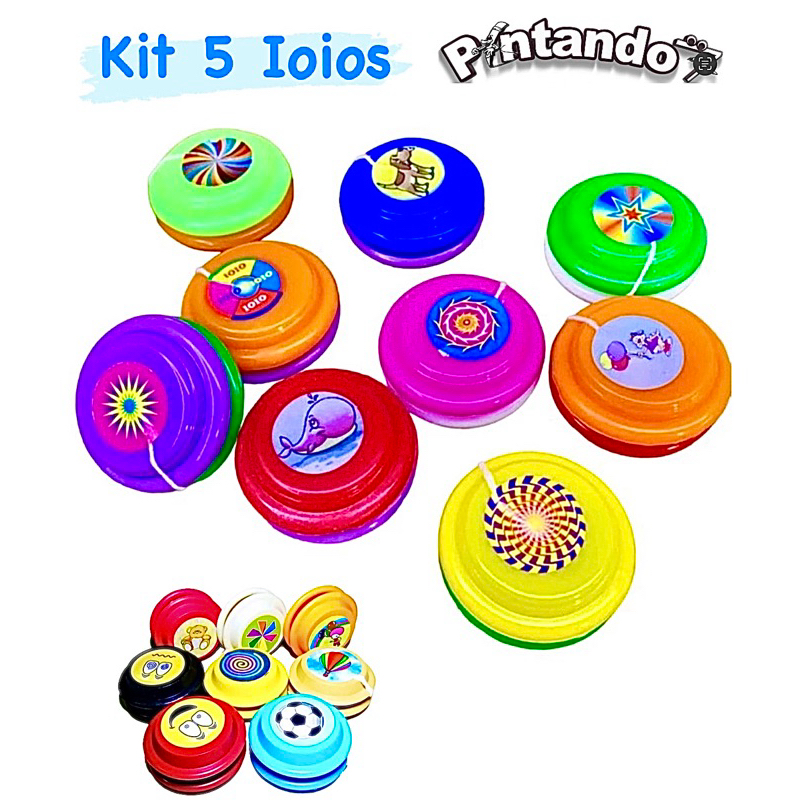 Kit 5 Ioios Sortidos Brinquedo para Sacolinha Surpresa diversos modelos ...