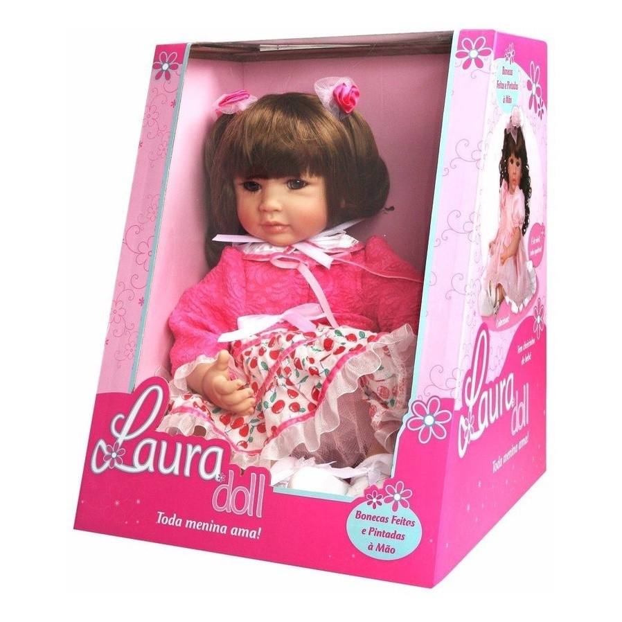 Laura Doll - Cherry Flower Light Adl221067 Bebe Reborn | Shopee Brasil