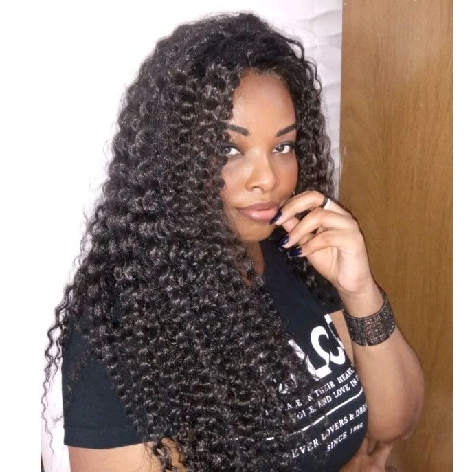 Wig Lace Bio Fibra Longa cacheada 70 Cm Peruca volumoso Modelo Marcela ...