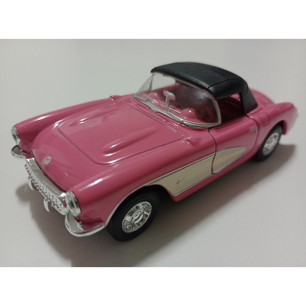 Miniatura Chevrolet Corvette 1957 - Escala 1/34 Welly | Shopee Brasil