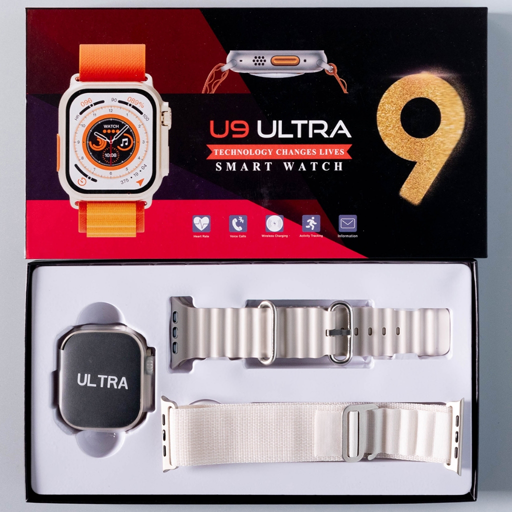 Smartwatch 9 Ultra 2 max Relógio inteligente Series 9 Bússola 2.08 Tela ...