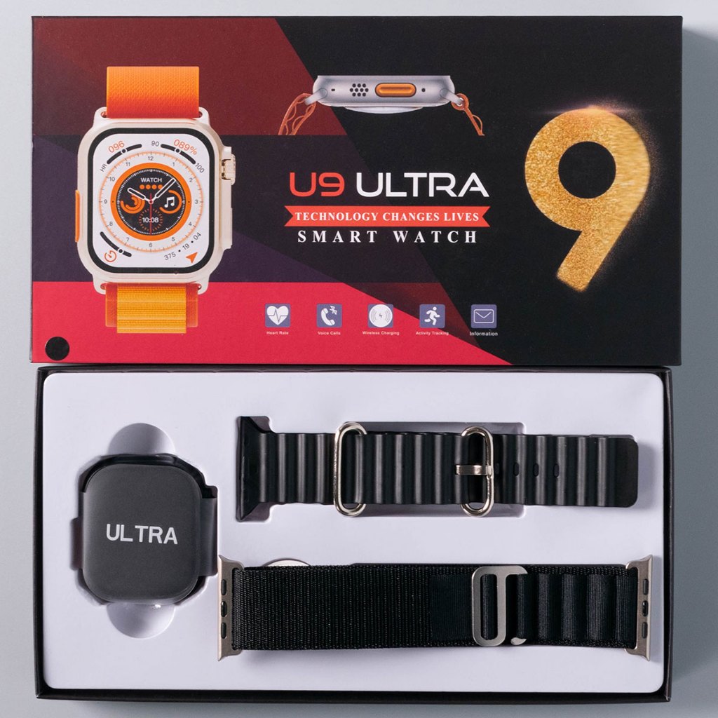 Watch 9 Ultra 2 Series 9 Relógio Inteligente Digital Masculino Feminino ...