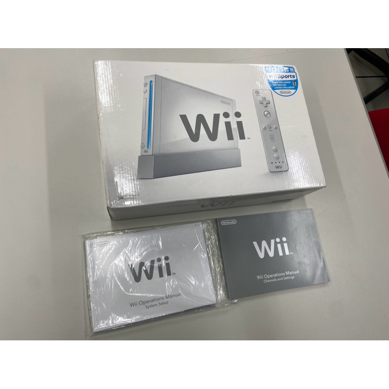 Caixa Nintendo Wii C Manuais | Shopee Brasil