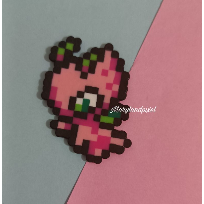 Pokémon Celebi/ pixel art hama beads/ chaveiros | Shopee Brasil