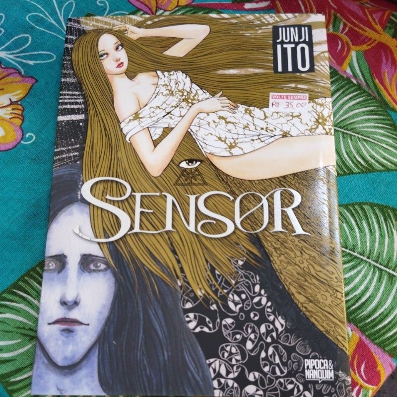 Mangá Junji Ito Sensor Auto: Drika Sada | Shopee Brasil
