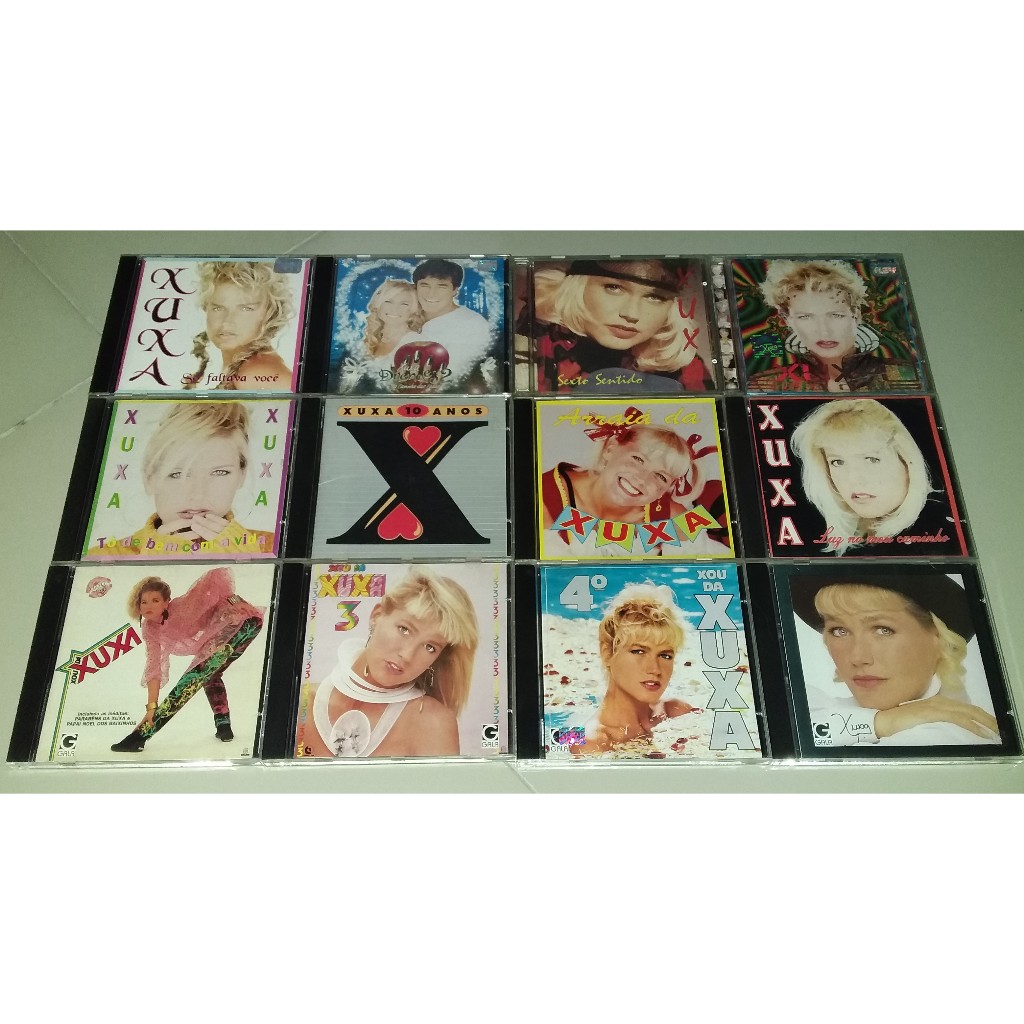 CD Xuxa Lote com 12 Discos Original | Shopee Brasil