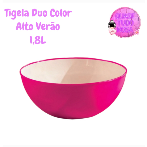 Tigela Duo Color Alto Verão Avon | Shopee Brasil