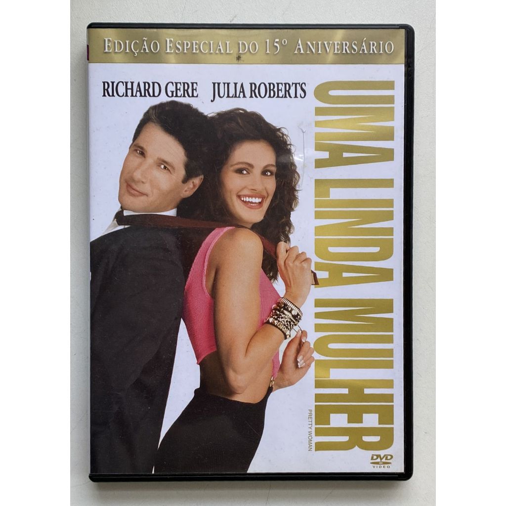 DVD Original - Uma Linda Mulher - Julia Roberts | Shopee Brasil