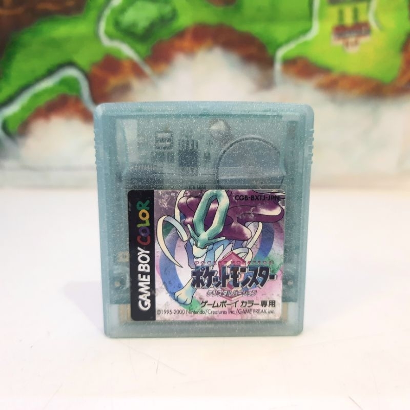 pokémon Crystal game boy Nintendo original japonês | Shopee Brasil