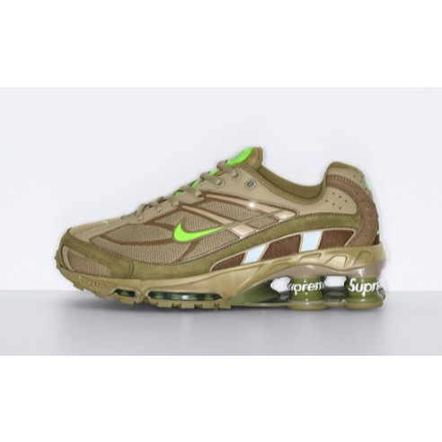 TENIS NK SHOX SUPREME 4 MOLAS VERDE MILITAR SUPER PROMOÇÃO | Shopee Brasil