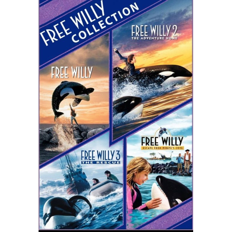 DVD Free Willy (4 Filmes), HD 1080P DUAL POR 119.99 | Shopee Brasil