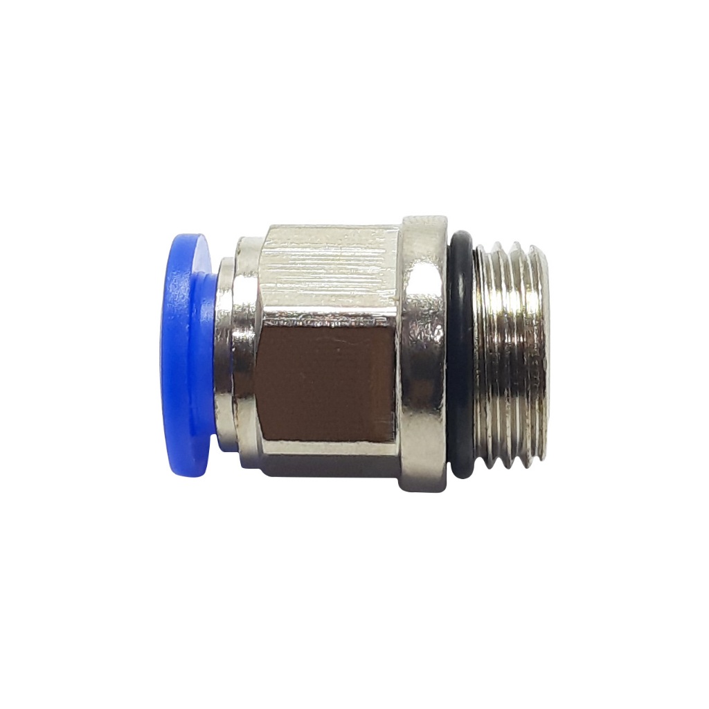 200 Conexão Pneumática Reta Macho Rosca 3/8 X Tubo 10mm | Shopee Brasil