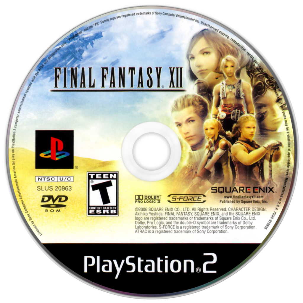 Final fantasy xii ps2 store