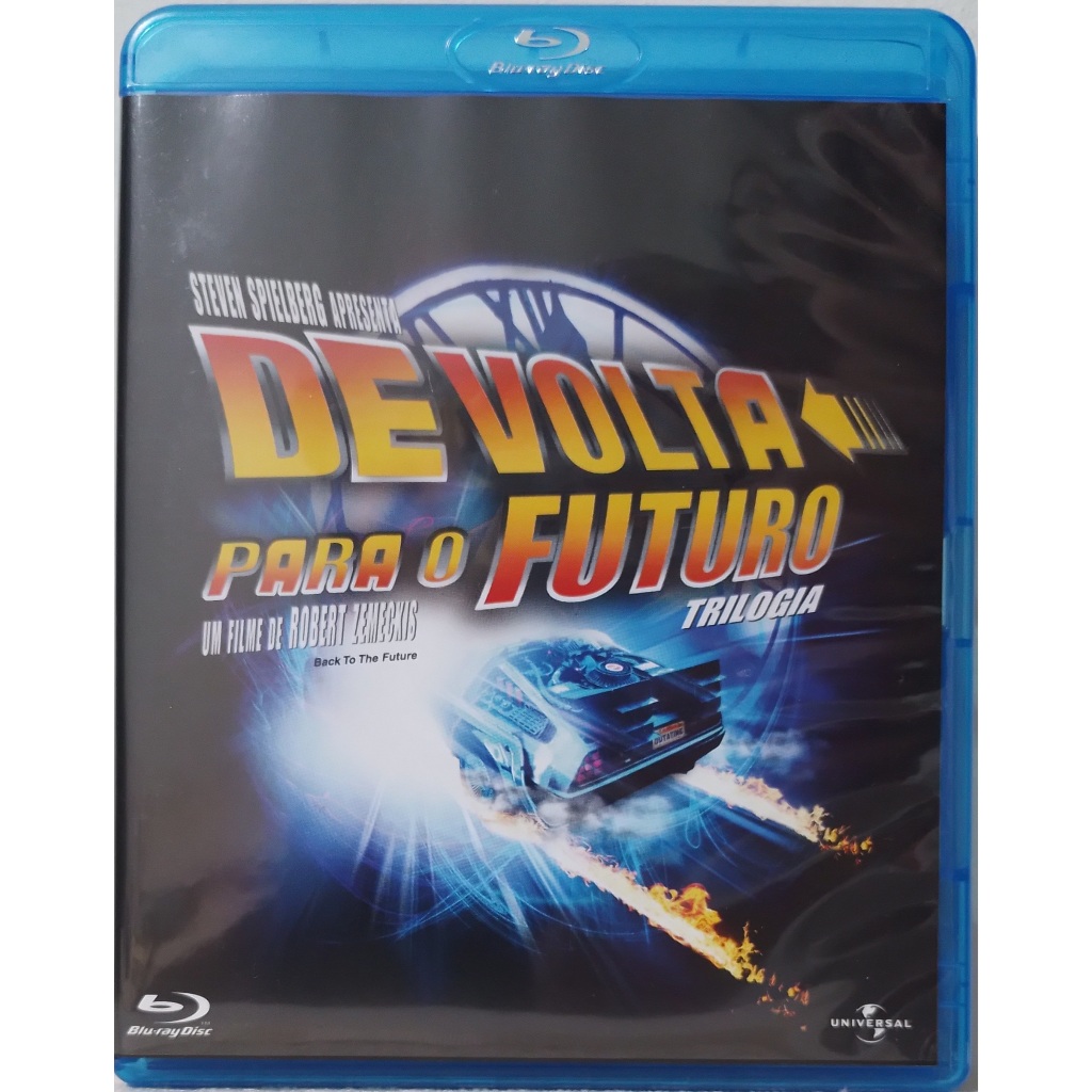 Blu-ray Box Trilogia De Volta Para o Futuro - Dub/Leg PT-BR | Shopee Brasil