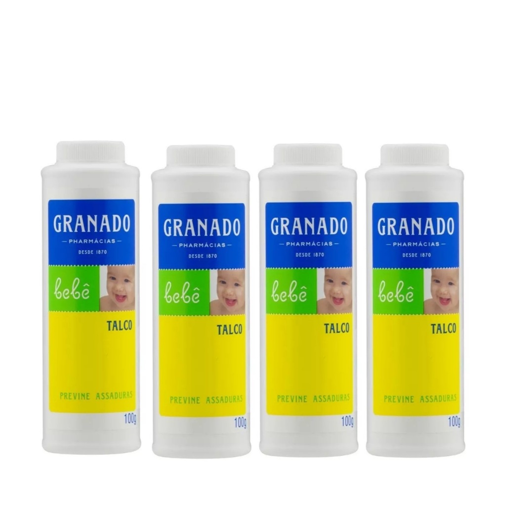 Talco Infantil Granado Bebê 100g Tradicional | Shopee Brasil