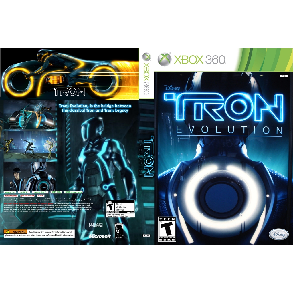 Tron evolution P/ Xbox 360(JTAG/LT/LTU/RGH) | Shopee Brasil