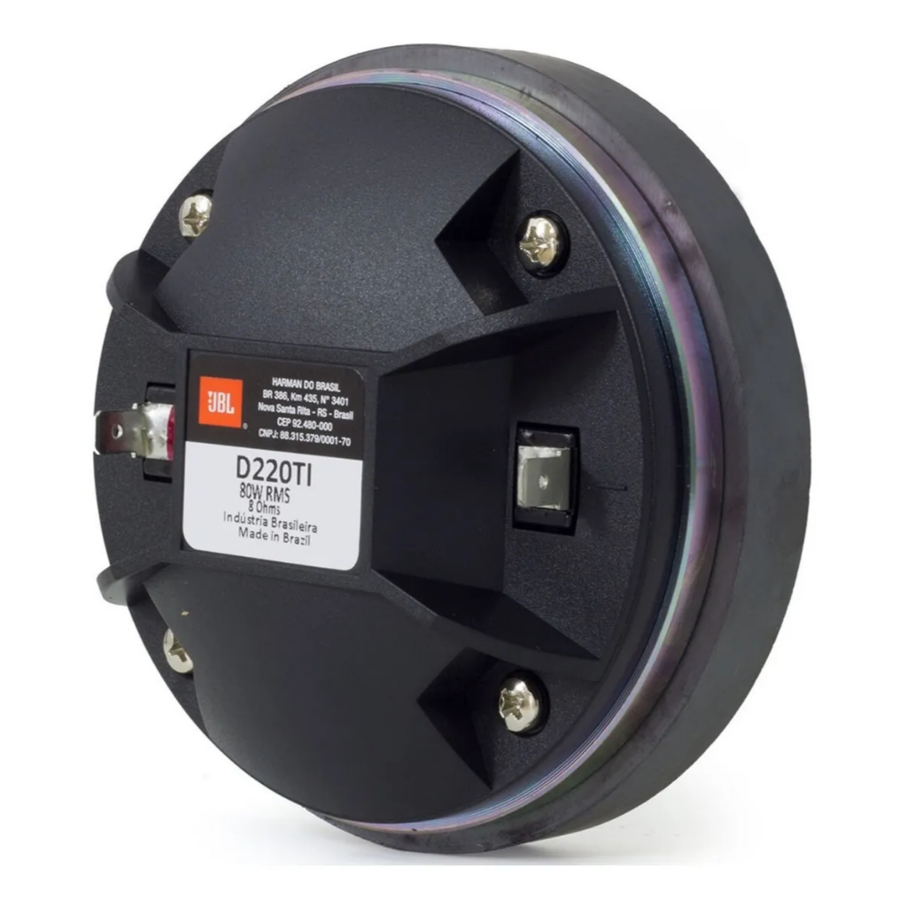 Driver Corneta Jbl Selenium D220 Ti 80w/160wpmpo Rms 8 Ohms Titânio ...