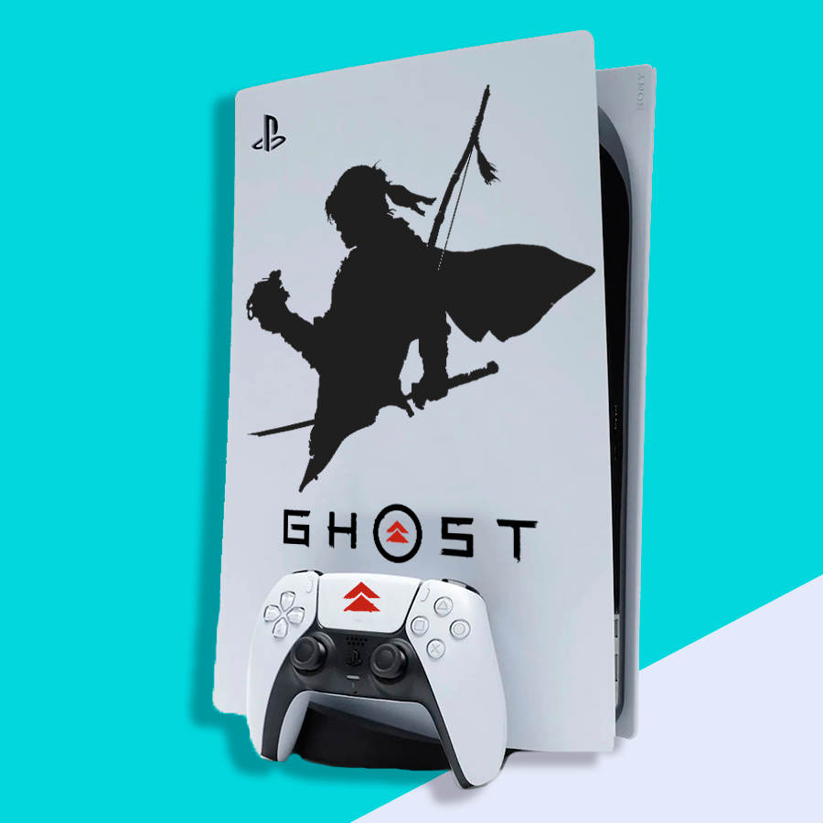 adesivo skin ghost of tsushima ps5 playstation - Escorrega o Preço
