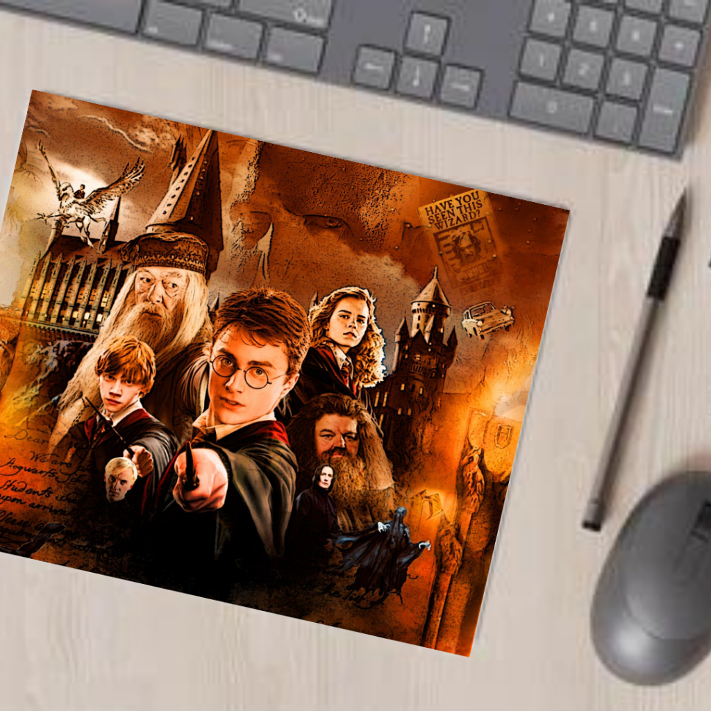 MOUSE PAD HARRY POTTER | Shopee Brasil