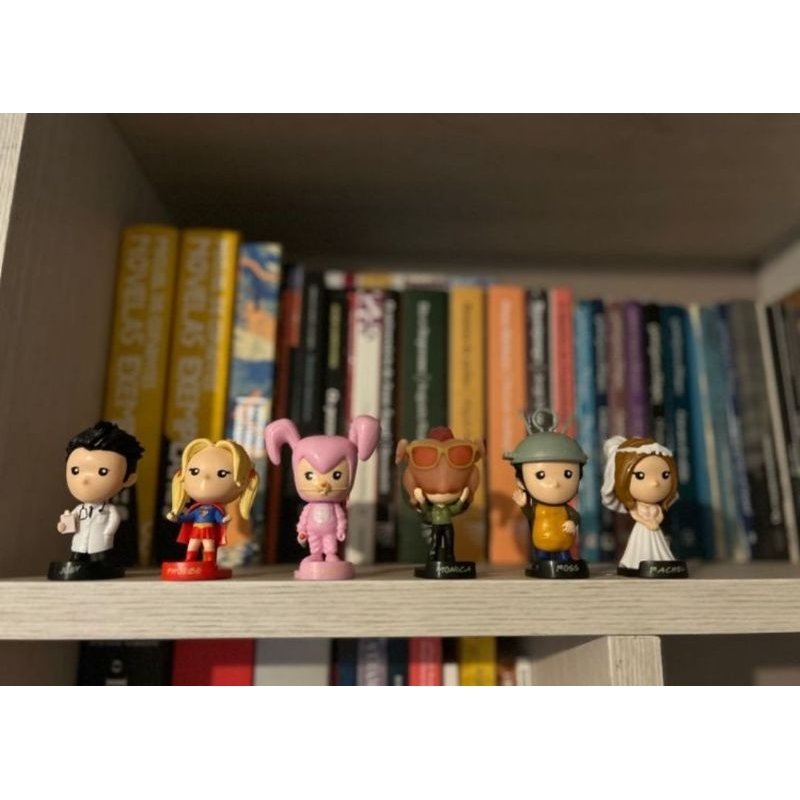 coleção completa bonecos friends Bob's bobs Bob miniatura Joey Chandler ...