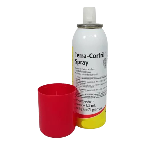 Terra-cortril Spray 125ml Zoetis | Shopee Brasil