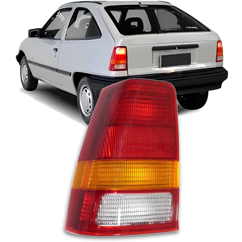 Lanterna Traseira Kadett Tricolor 89/98 - LADO ESQUERDO | Shopee Brasil