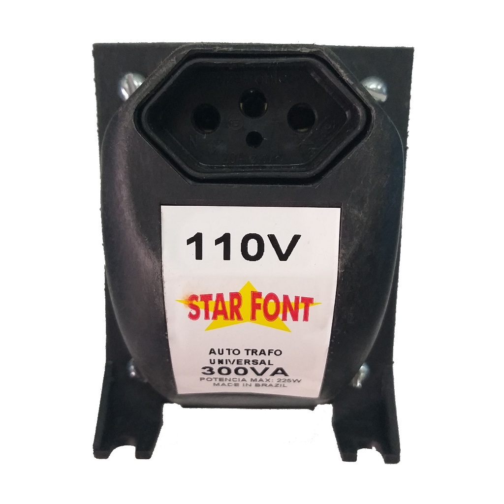 Auto Transformador Inversor 225w 300VA de 110V Para 220V ou 220V Para ...