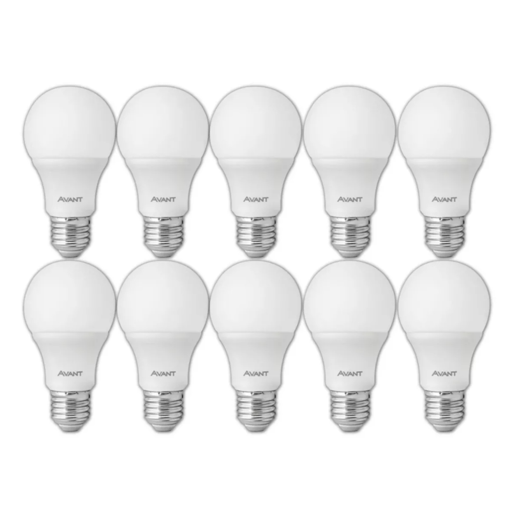 Kit 5/10/15 Lâmpada Led 4,8w, 7w, 9w, 12w, 15w, 20w, 30w, 40w, 50w 3000k/4000k/6500k Avant ou ...