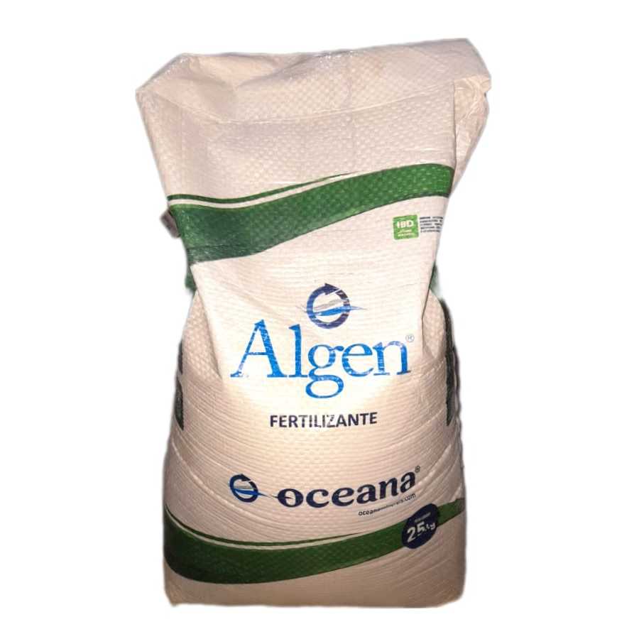 ALGEN Alga Marinha - Fertilizante SACA 25KG | Shopee Brasil