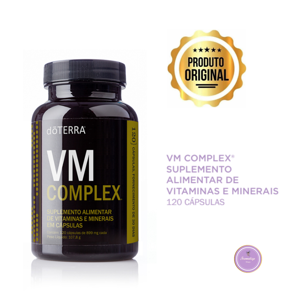 Suplemento Alimentar VM Complex 120 capsulas Original | Shopee Brasil