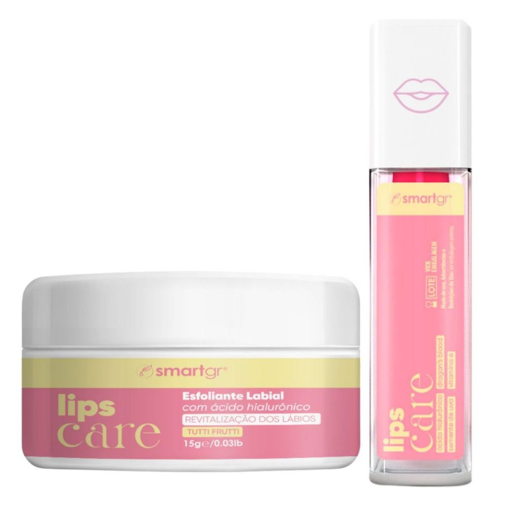 Kit Hidragloss Smart GR Gloss + Esfoliante Labial Tutti Frutti - Volume ...