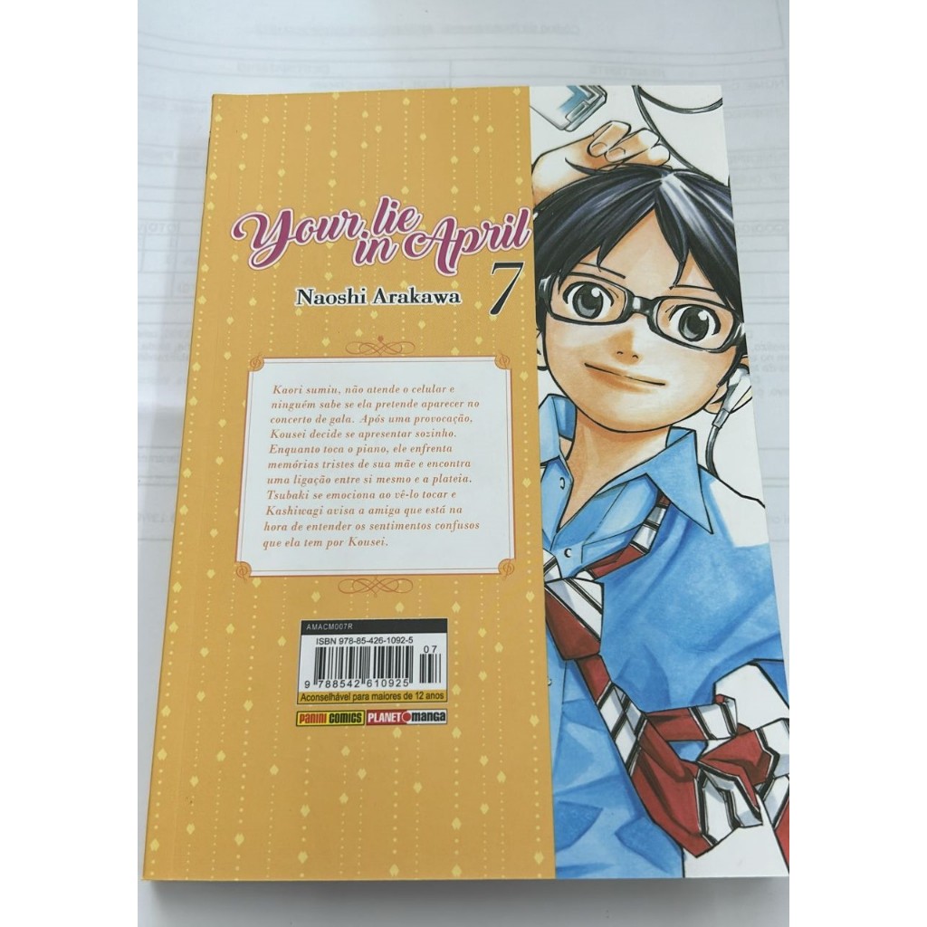 YOUR LIE IN APRIL - VOLUME 1 ao 11 | Shopee Brasil