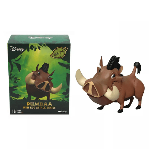 Boneco Pumbaa Mini Egg Attack Beast Kingdom | Shopee Brasil
