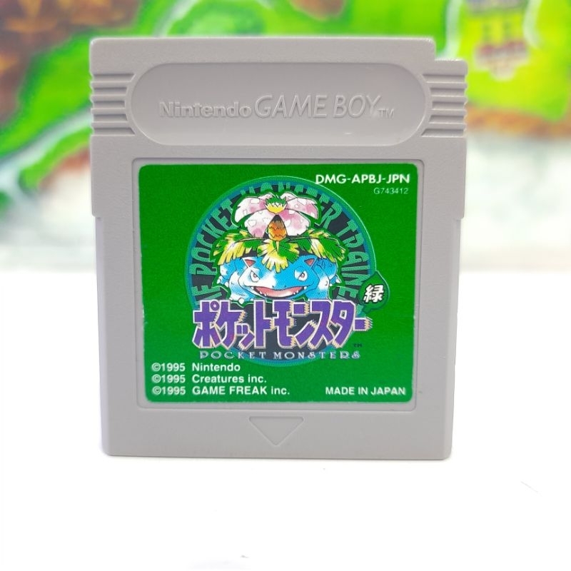 pokémon Green original game boy Nintendo gba | Shopee Brasil