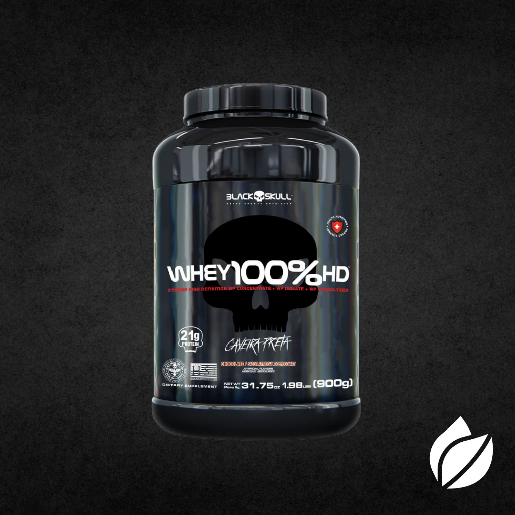 Whey 3W 100% HD Black Skull 900G | Shopee Brasil