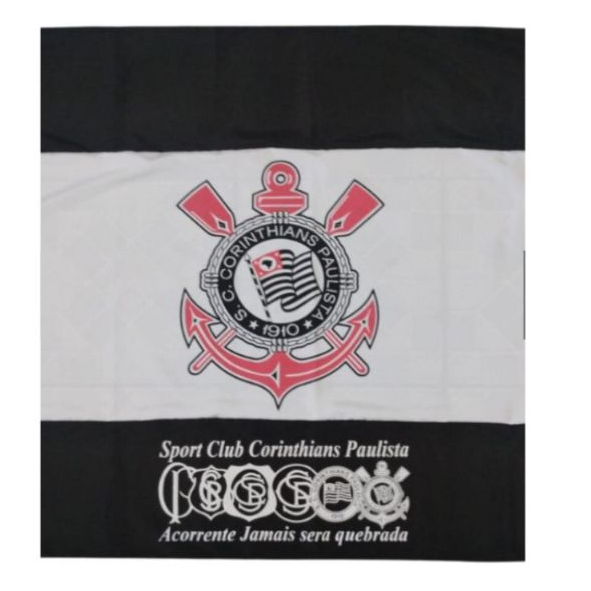 Bandeira Corinthians Timão Coringão Futebol - Envio Rápido | Shopee Brasil