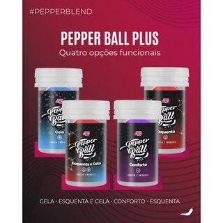 Bolinha Pepper ball Explosivas Comestíveis 2 Unidades - Pepper Blend sex shop | Shopee Brasil