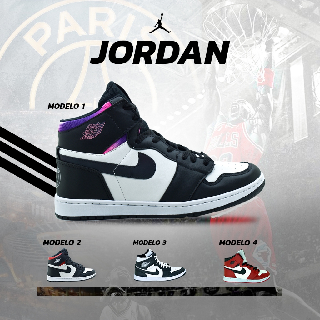 Tênis Nike Jordan Botinha Masculino e Feminino Cano Alto Academia ...