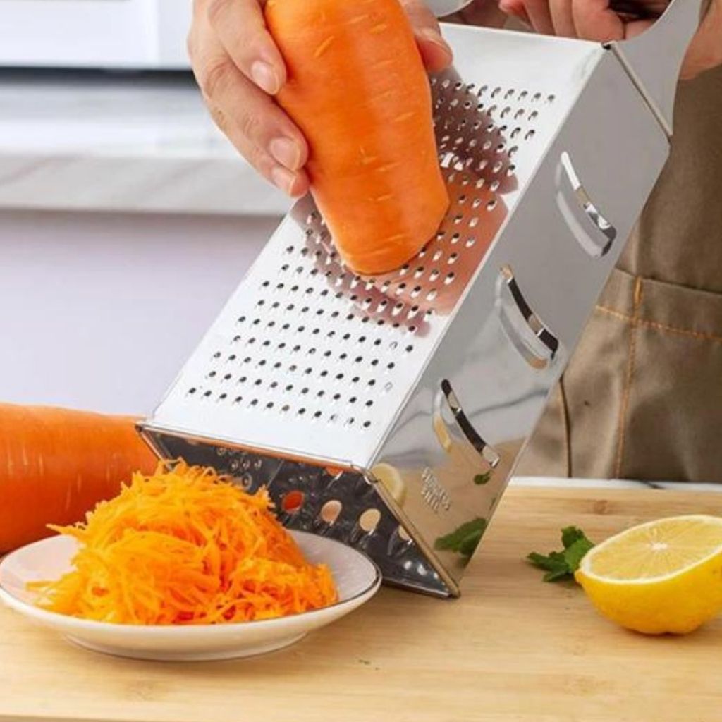 Ralador De Legumes 4 faces Inox 24cm e 20cm MIMI | Shopee Brasil