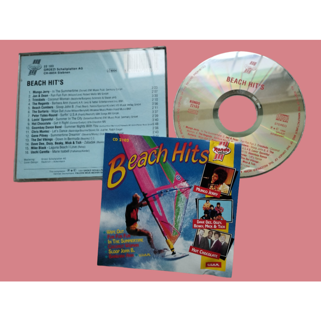 Cd - Beach Hits | Shopee Brasil