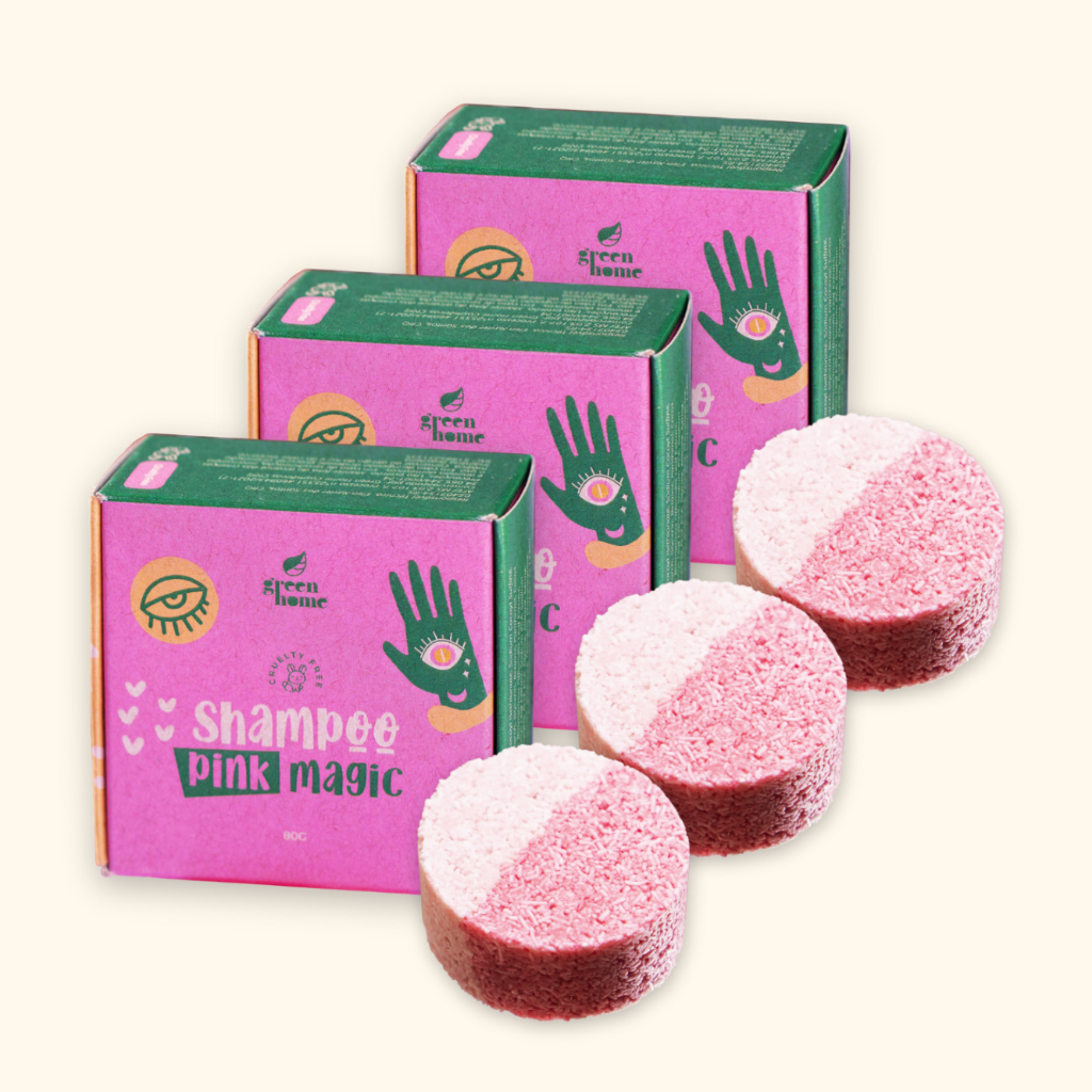 Trio Shampoo Pink Magic 80g | Shopee Brasil