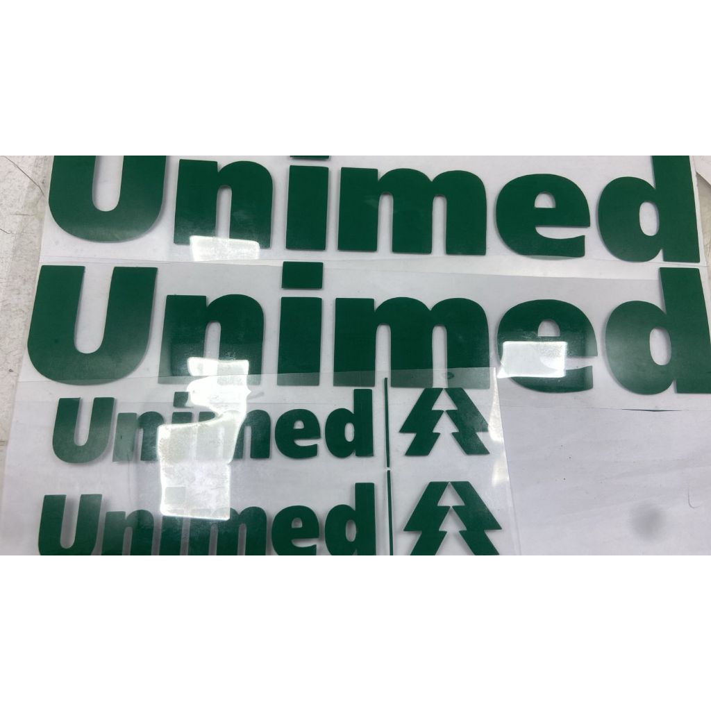 Transfer termocolante unimed verde | Shopee Brasil