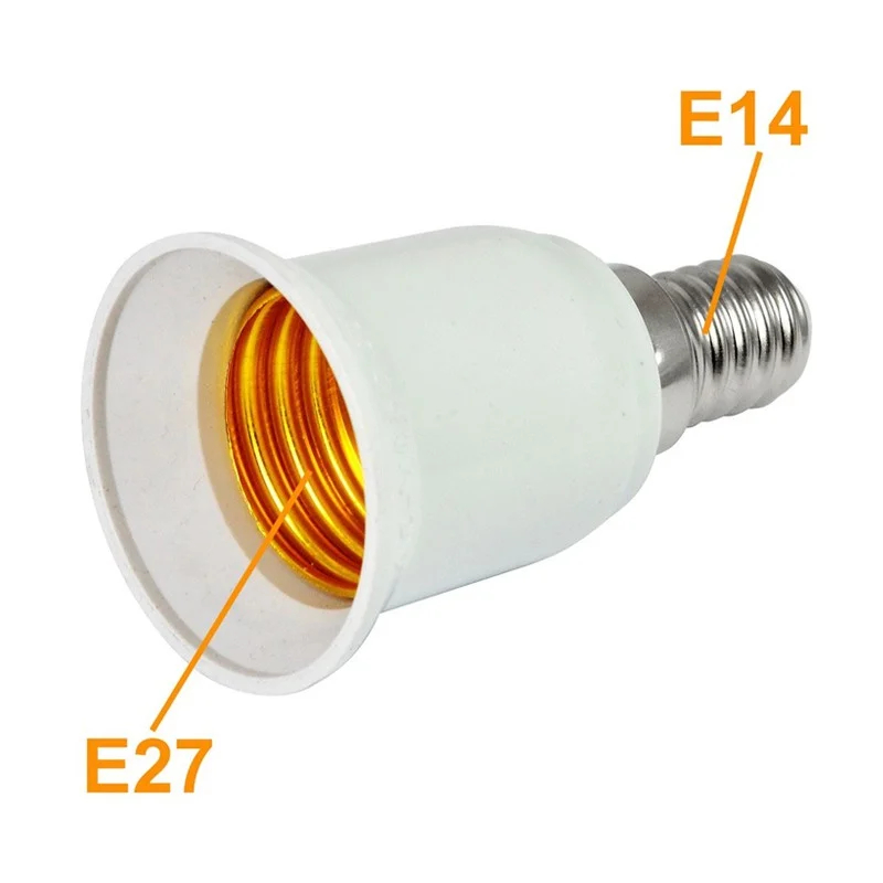 Adaptador / Conversor de E14 para E27 | Shopee Brasil