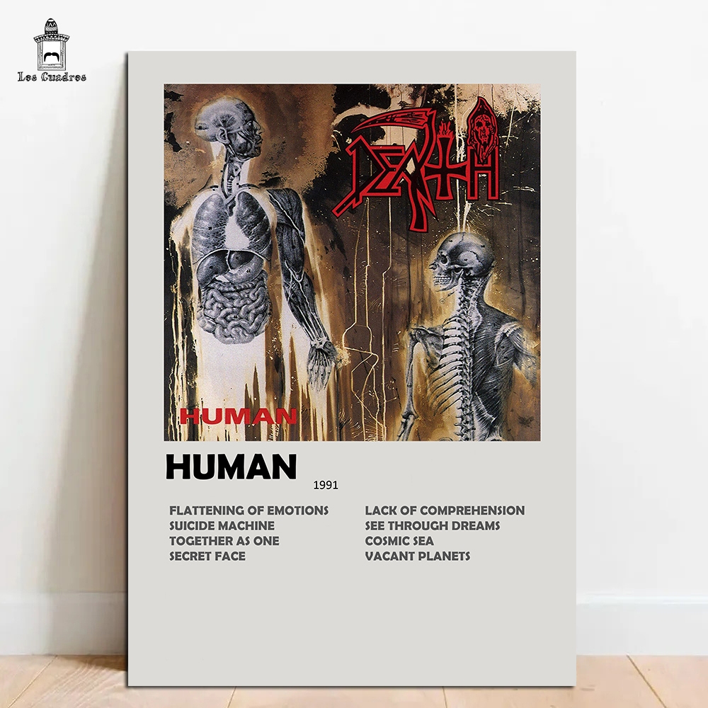 Quadro Placa Decorativa Death Human em MDF 28x20cm | Shopee Brasil