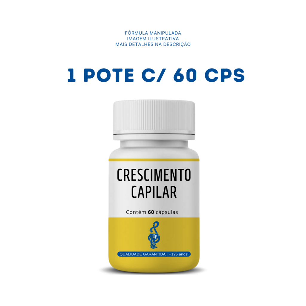 Crescimento Capilar 60 CPS - Vitamina Oral | Shopee Brasil